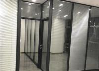 China Modern Glass Partition Glass Aluminium Office Partition Wall for sale
