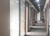 China 40mm Thickness Single Glass Partitions Aluminium Partition Wall For Interior for sale