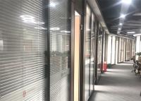 China Full Height Office Glass Partition Walls Steel Lobby Partition Design for sale