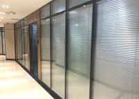 China Aluminum Single Glazed Glass Partition Height 2700mm 3000mm for sale