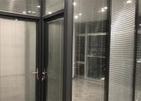 China Double Glass Partition Wall Tempered Glass For Office Glass Partitioning Design for sale