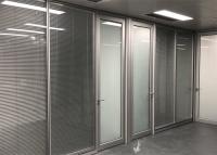 China Full Height Office Glass Partition Walls Steel Lobby Partition Design for sale