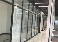 China Double Glass Partition Wall Tempered Glass For Office Glass Partitioning Design for sale