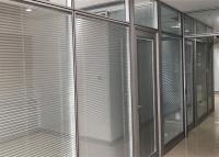 China OEM ODM Office Glass Partition Walls , Double Layer Glass Office Dividers for sale