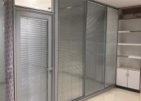 China OEM ODM Office Glass Partition Walls , Double Layer Glass Office Dividers for sale