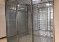 China 80mm Thickness Office Glass Partition Walls Tempered Glass Divider for sale