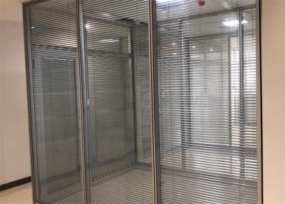 China 80mm Thickness Office Glass Partition Walls Tempered Glass Divider for sale