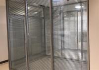 China External Operable Office Glass Partition Walls With 80mm Thickness for sale