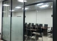 China Office Glass Modular Newest Design High Quality Decorative Glass Partition Wall for sale