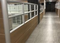 China Half Height Office Wooden Partition Walls for sale