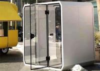 China Easy Installing Private Phone Booth Soundproof For Indoor Meeting for sale