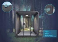 China Multisize Soundproof Meeting Pod With Glass And Aluminum Material for sale