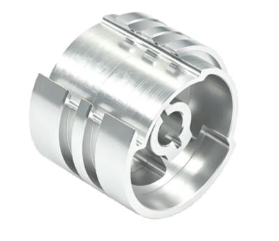 China Robotics Industry 5 Axis CNC Machining Parts Clear Anodizing for sale