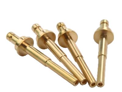 China Precision Brass Shaft CNC Turning Parts for High-Volume Electronic Equipment Production for sale