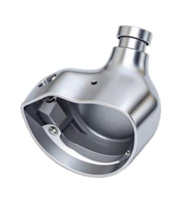 China 5 Axis CNC Machined Titanium Component For Premium Headphone Manufacturing for sale