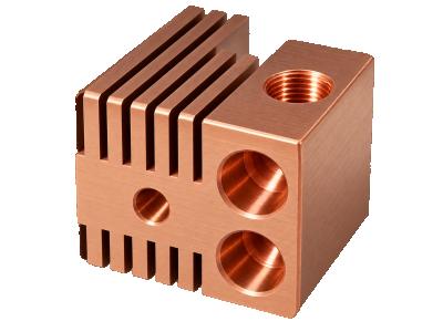 China Precision CNC Machined Copper Pneumatic Components for sale