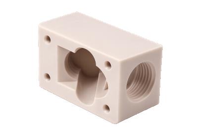 China PEEK Custom CNC Machining For Semiconductor Equipment Components for sale