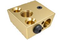 China CNC Machined Brass Valve Block For Automation Control Systems for sale