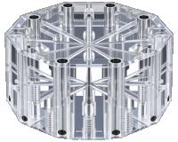 China Complex PMMA CNC Machining For High Transparency Parts for sale