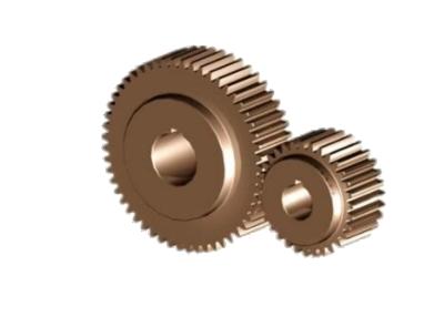 China 0.01mm Bore Requirement CNC Gear Hobbing For Brass Power Tool Gears for sale