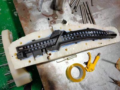China Automotive Prototype Manufacturing Vacuum Casting For Large Complex Plastic Parts for sale