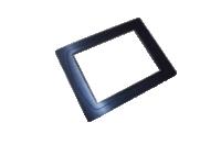 China ABS CNC Machining for Custom Electronic Equipment Front Bezels for sale