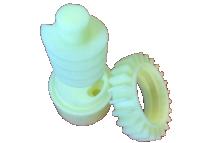 China POM Plastic CNC Machining For Custom Plastic Gears And Motion Components for sale
