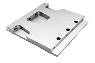 China CNC Machined 6061-T6 Aluminum Mounting Plate For Automation Equipment for sale