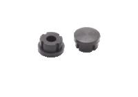 China Small Rubber Plugs Custom Silicone Compression Molding for sale