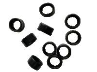 China Black Custom Silicone Sealing Sleeve For Electronic Product Assembly for sale