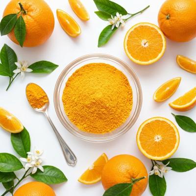 China Premium Fruit and Vegetable Powder Orange Powder FVP-21 Nutrient Rich Citrus Concentrate for sale