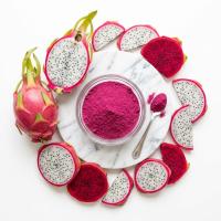 China Vibrant Antioxidant & Energy Superfruit Dragon Fruit Powder Betalains Veggie Fruit Powder for sale