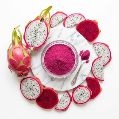 China Vibrant Antioxidant & Energy Superfruit Dragon Fruit Powder Betalains Veggie Fruit Powder for sale