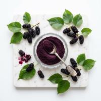 China Antioxidant Rich Superfruit Fruit And Vegetable Powder Mulberry Powder Non GMO for sale
