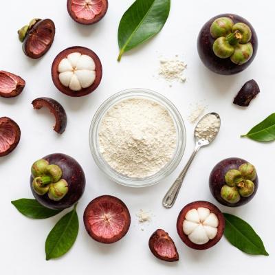 China Vacuum Drying Mangosteen Powder Antioxidant Rich 