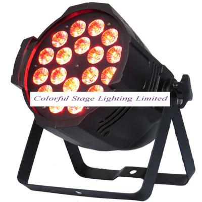 China 18x15W 5 in 1 RGBWA LED Par Can for sale