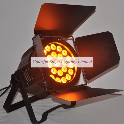 China 24x15W RGBAW 5 in 1 Par LED with rotating barn doors for sale