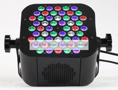 China 54X3W RGBW high power Flat LED Par Can for sale