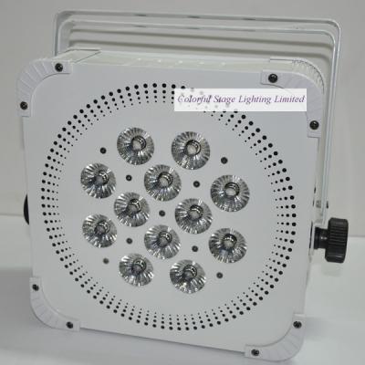 China 12X10W 4 in 1 Wireless LED Battery Powered Par Fixture for sale