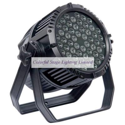 China 54*3W Tri color 3 in 1 Outdoor LED Par Can/LED Par Cans/LED Par 64 Can for sale