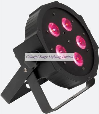China 5x10W RGBW ColorFlat LED Par Fixture for sale