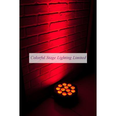 China Color Flat 12 10W RGBW LED Flat Par Fixture for sale