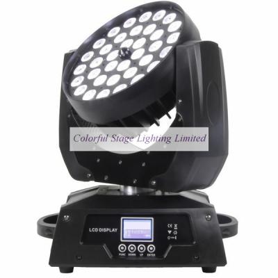 China 36x15W RGBAW 5 in 1 ZOOM LED Moving Head Wash for sale