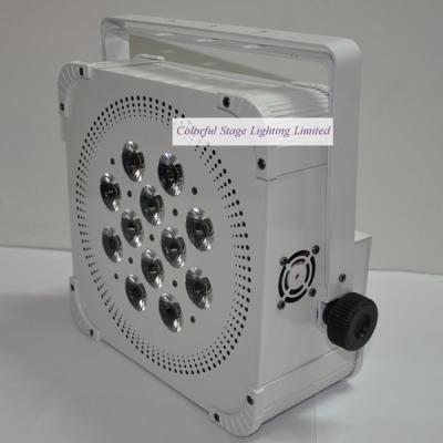 China 12X10W RGBW LED Wireless Par Fixture With Remote Control for sale