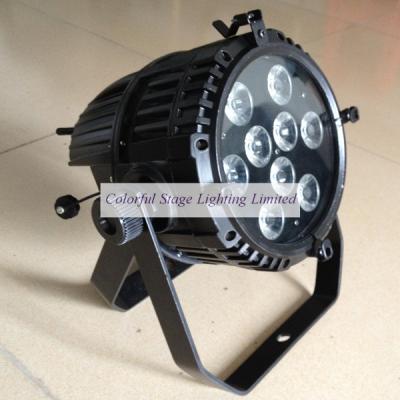 China 9x15W Outdoor RGBAW 5 in 1 LED Par Can for sale