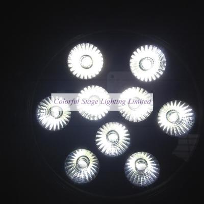 China 9x15W Outdoor RGBAW 5 in 1 ProPar LED Stage Lighting for sale