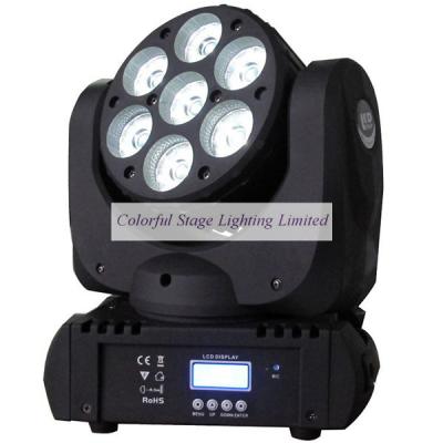 China Best selling 7x12W LED Moving Head Beam for sale
