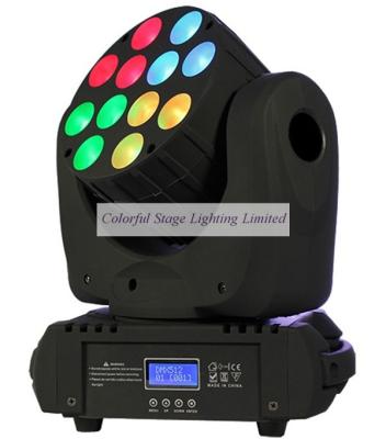China 12x10W RGBW 4 in 1 LED Moving Heads for sale