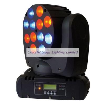 China 12x10W RGBW 4 in 1 LED Moving Head Beam for sale