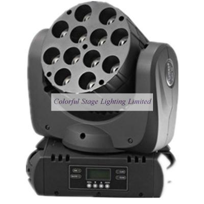 China 12x10W RGBW 4 in 1 MINI LED Moving Heads for sale